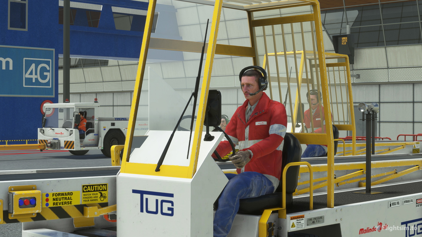 Ground Team Red , Aero Darat ,POS Aviation ,Malindo Air and Senai ...