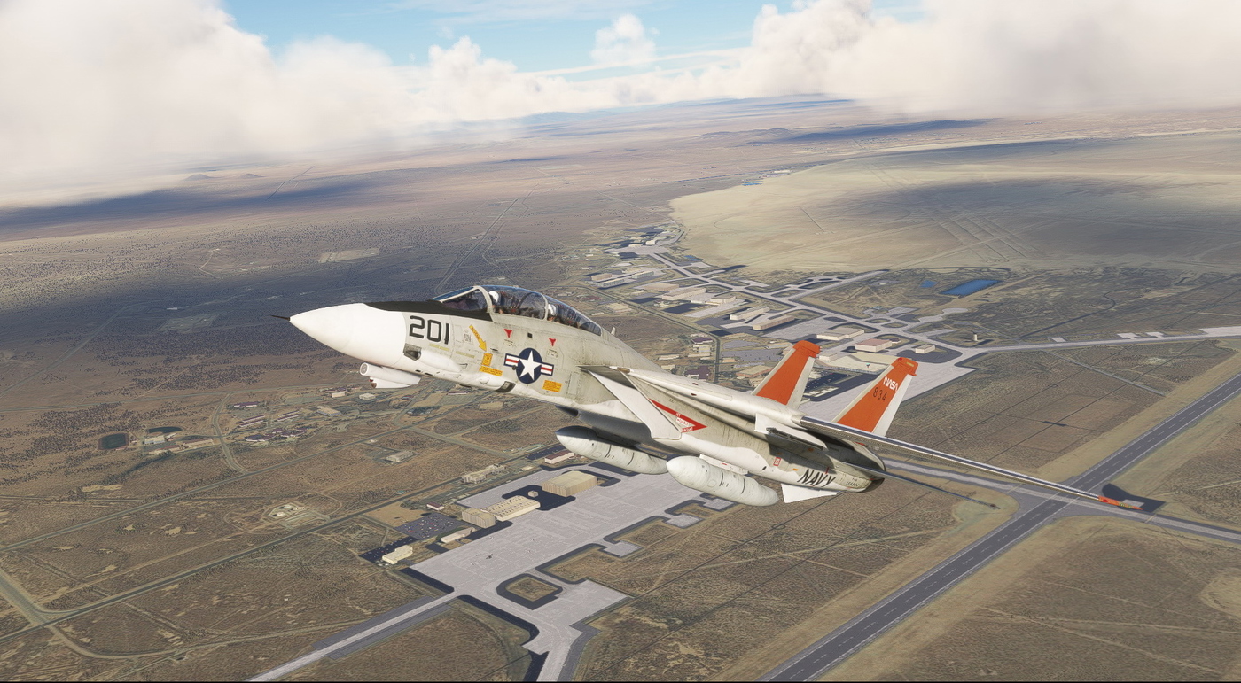 Grumman F-14 Tomcat NASA 834 for Microsoft Flight Simulator | MSFS