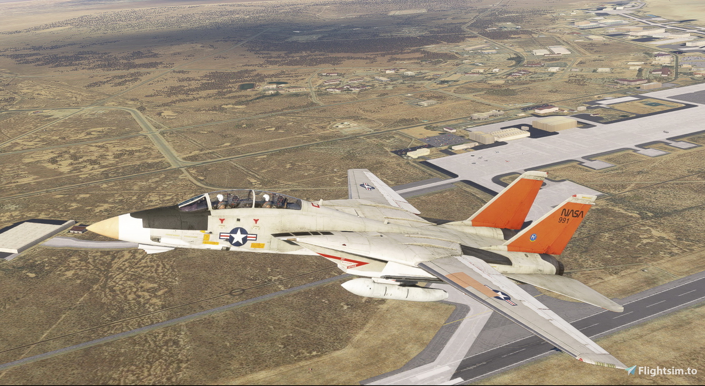 Grumman F-14 Tomcat NASA 991 para Microsoft Flight Simulator | MSFS
