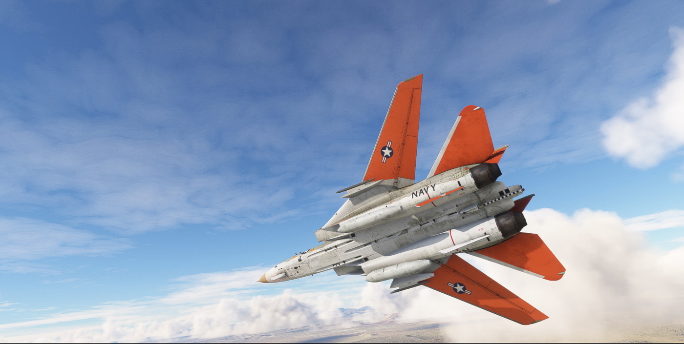 Grumman F-14 Tomcat NASA 991 para Microsoft Flight Simulator | MSFS