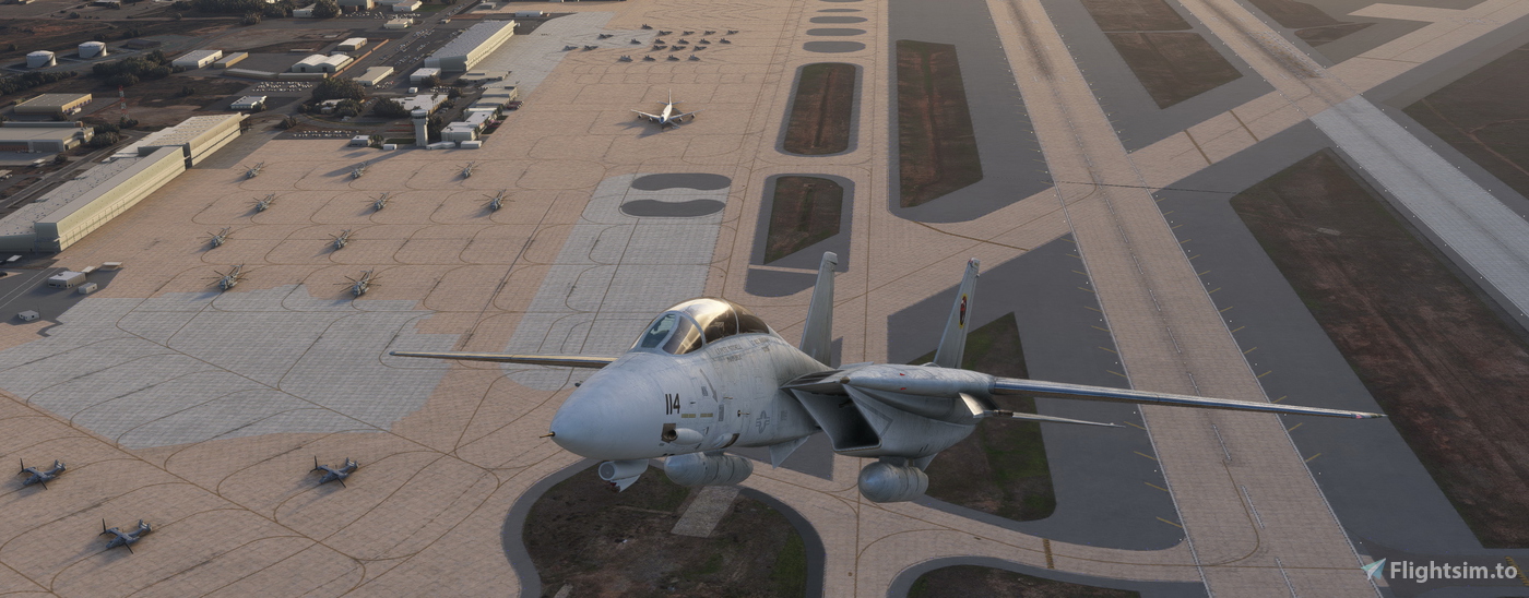 Grumman F-14 Tomcat Top Gun for Microsoft Flight Simulator | MSFS