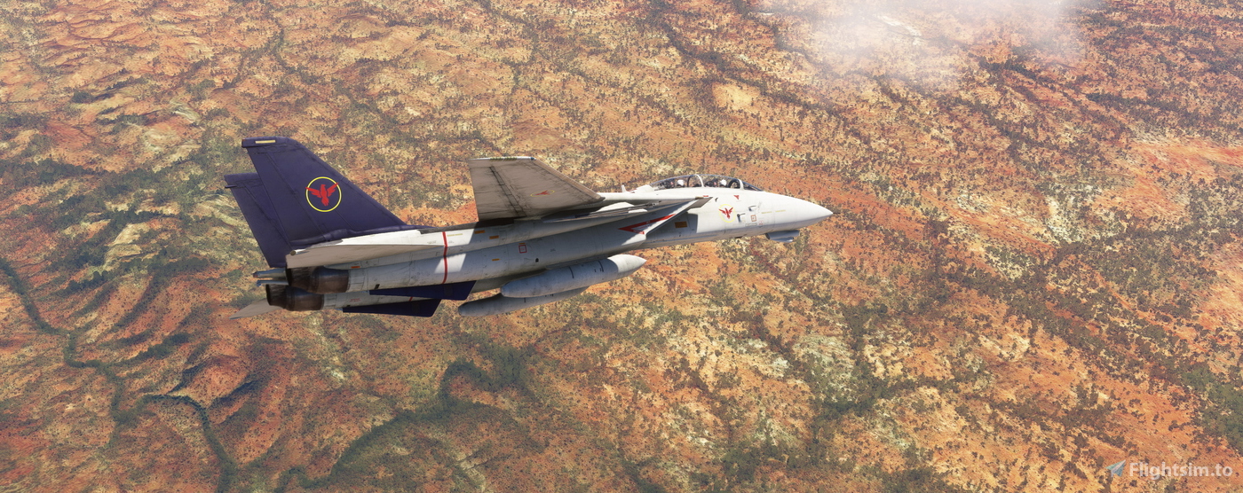 Grumman F-14A Tomcat from Top Gun: Maverick のために Microsoft Flight ...