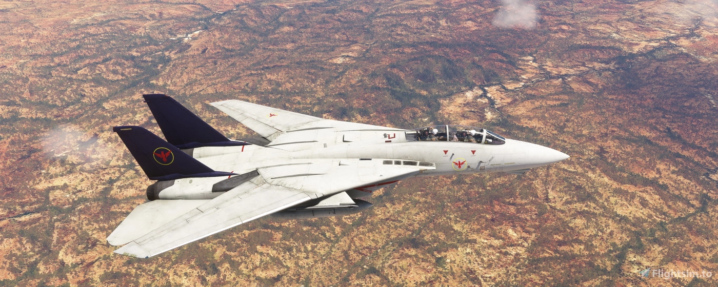Grumman F-14A Tomcat from Top Gun: Maverick のために Microsoft Flight ...
