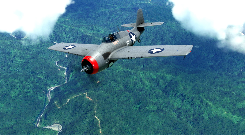 Grumman F4F-4 Wildcat VMF-224 #1 Major Robert Galer for Microsoft ...