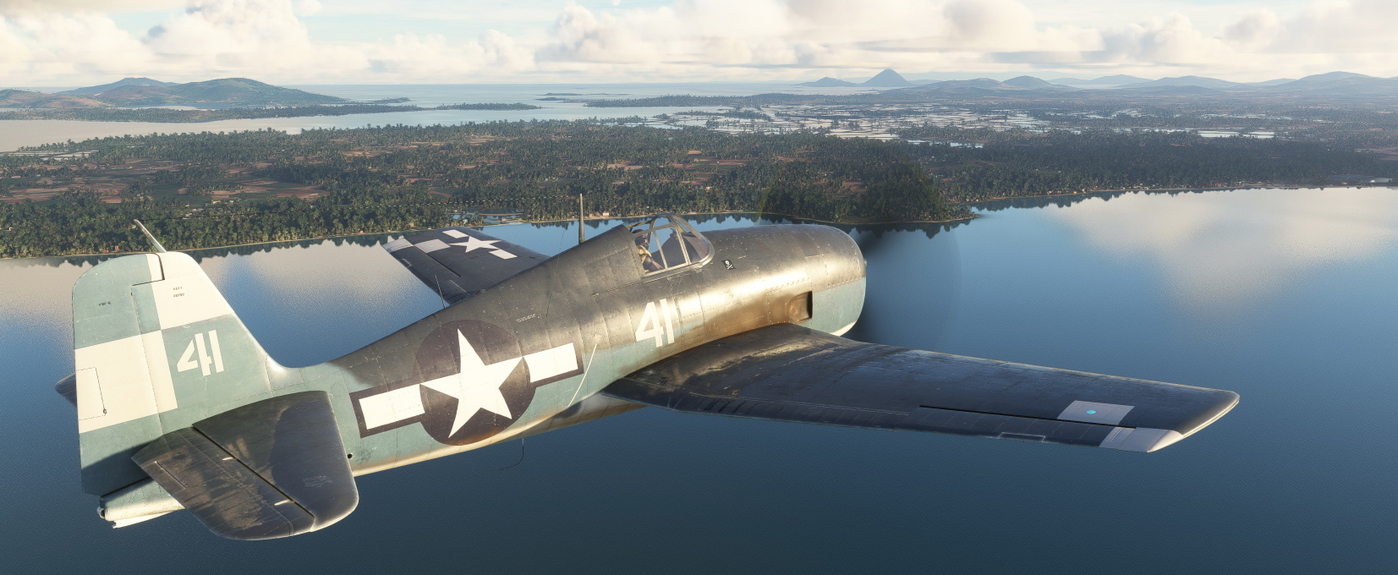 Grumman F6F Hellcat VF-17 #41 pour Microsoft Flight Simulator | MSFS