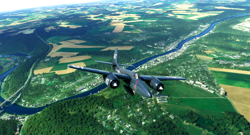 Grumman F7F-3 Tigercat US Marines AZ-10 for Microsoft Flight Simulator ...