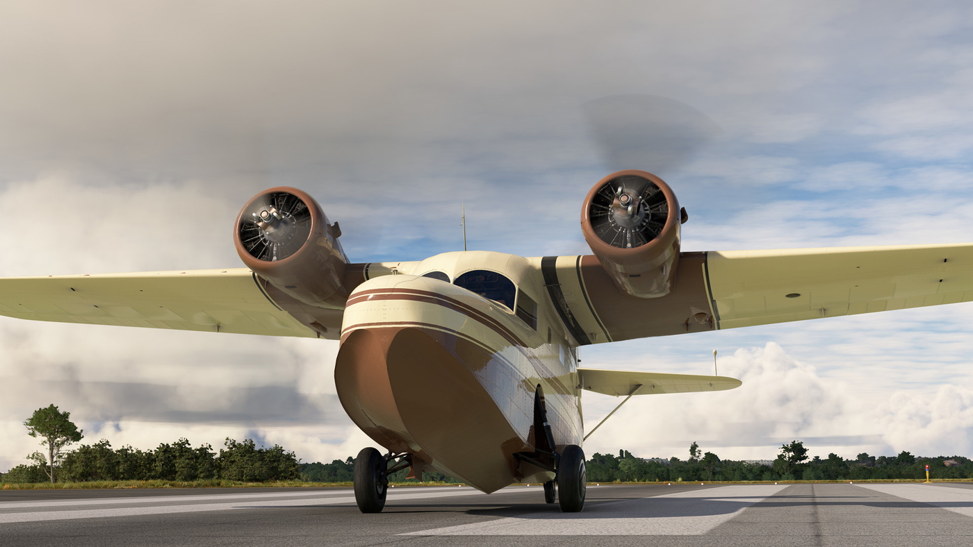 Grumman Goose G-21 Brown Livery 对于 Microsoft Flight Simulator | MSFS