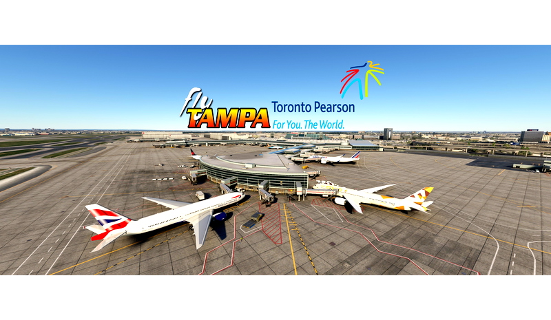 GSX config for FlyTampa Lester B. Pearson Intl. CYYZ for Microsoft ...