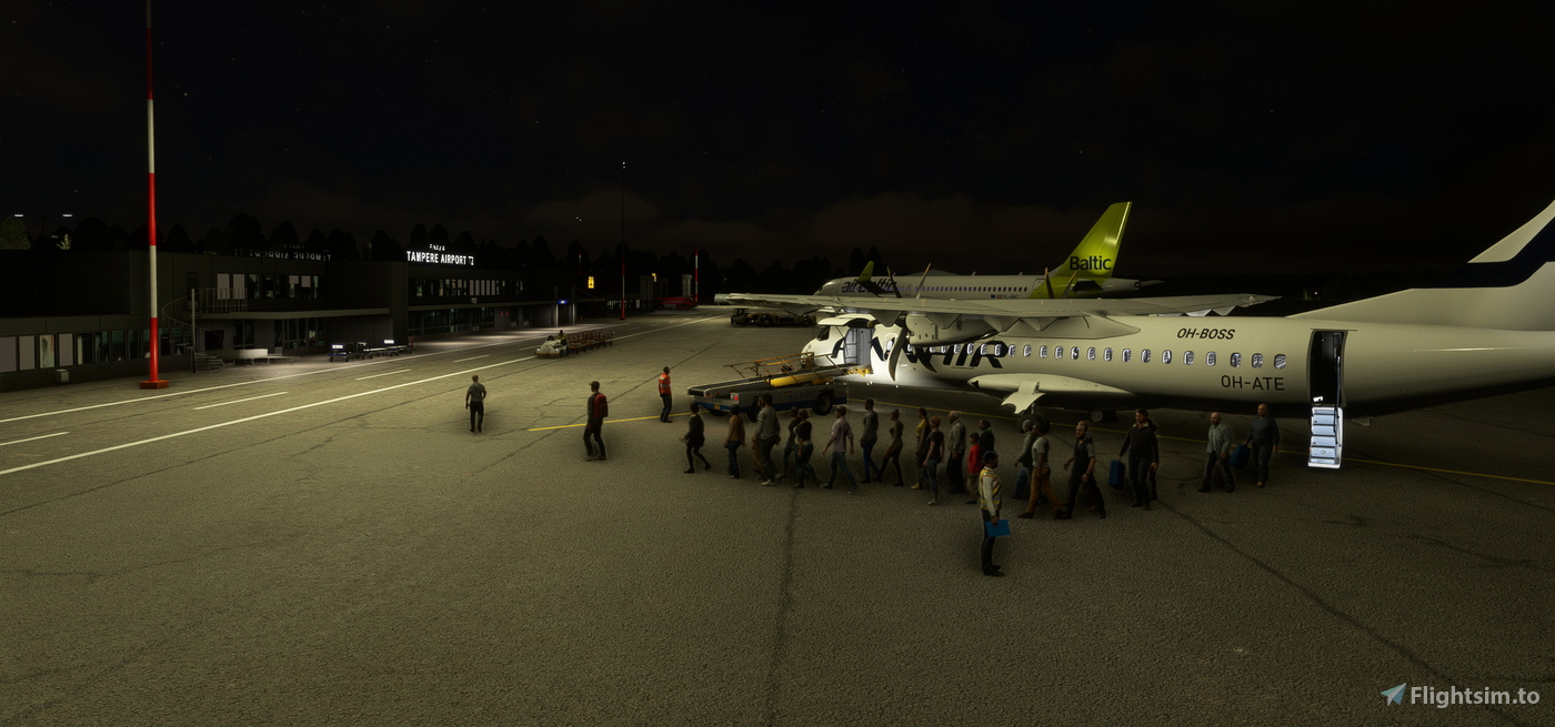 GSX custom profile for Tampere Pirkkala (EFTP) for Microsoft Flight ...