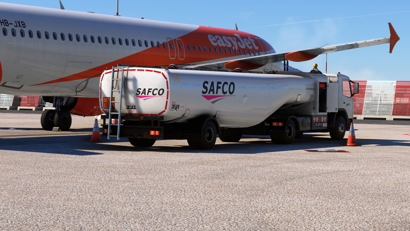 GSX Fuel Livery Pack Truck+Hydrant Safco for Microsoft Flight Simulator ...