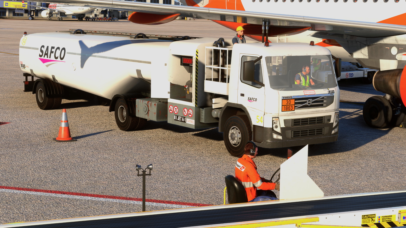 GSX Fuel Livery Pack Truck+Hydrant Safco for Microsoft Flight Simulator ...