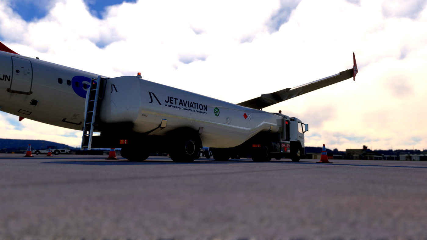 GSX Fuel Truck Livery Jet Aviation for Microsoft Flight Simulator | Feed