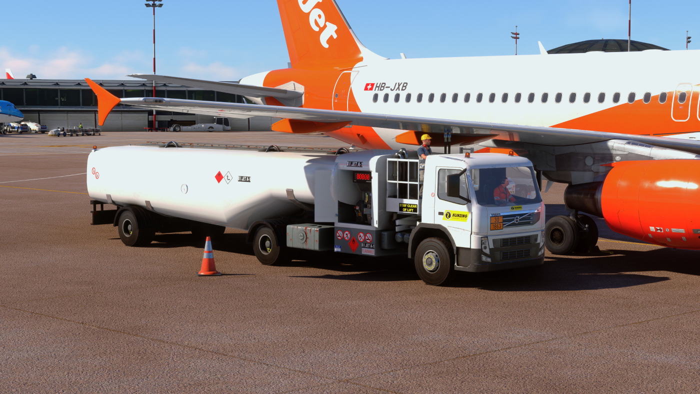 GSX Fuel Truck Livery Klinzing for Microsoft Flight Simulator | MSFS