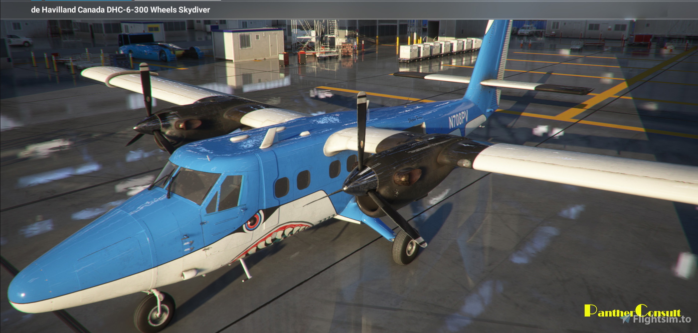 GSX Pro Aerosoft Ground Services DHC-6 Twin Otter (Wheels) Version ...