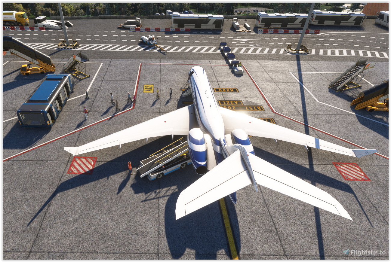 GSX Pro Ground Services Bombardier Global 6000 & E-11A Aircraft Profile for Microsoft Flight ...