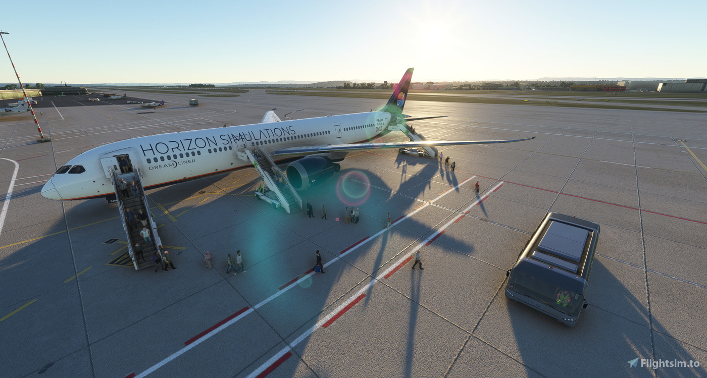 GSX Pro Ground Services Horizon Simulations Boeing B787-9 Aircraft Profile for Microsoft Flight ...