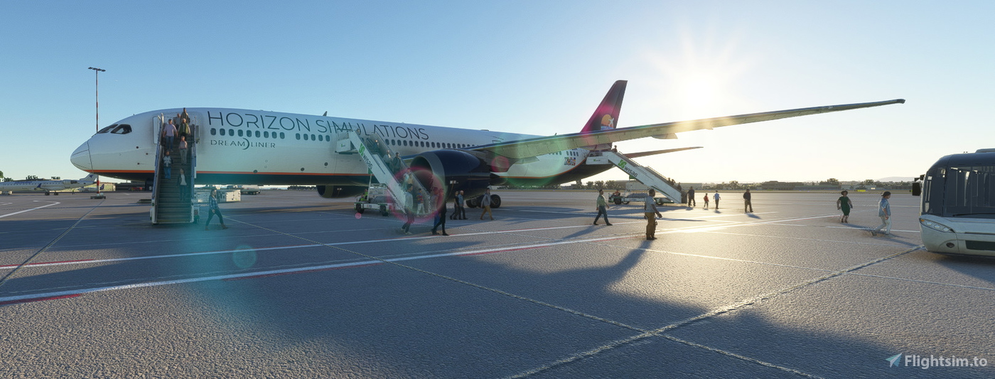 GSX Pro Ground Services Horizon Simulations Boeing B787-9 Aircraft ...