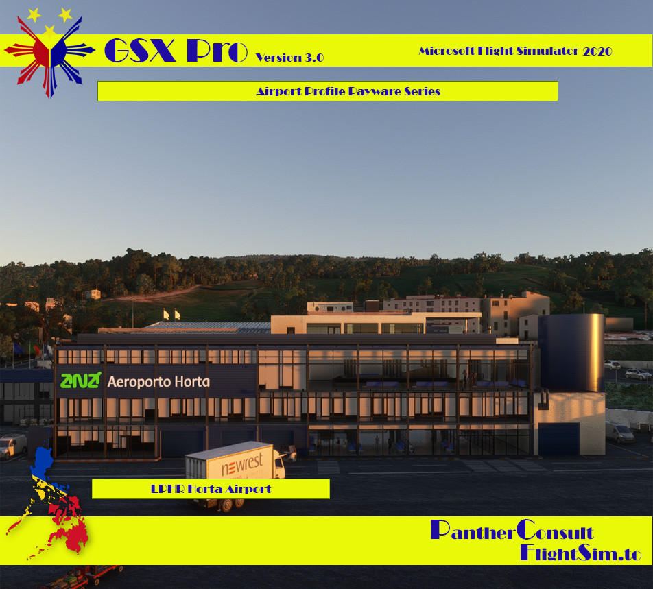 GSX Pro Payware Series Horta Airport LPHR Profile for Microsoft Flight ...
