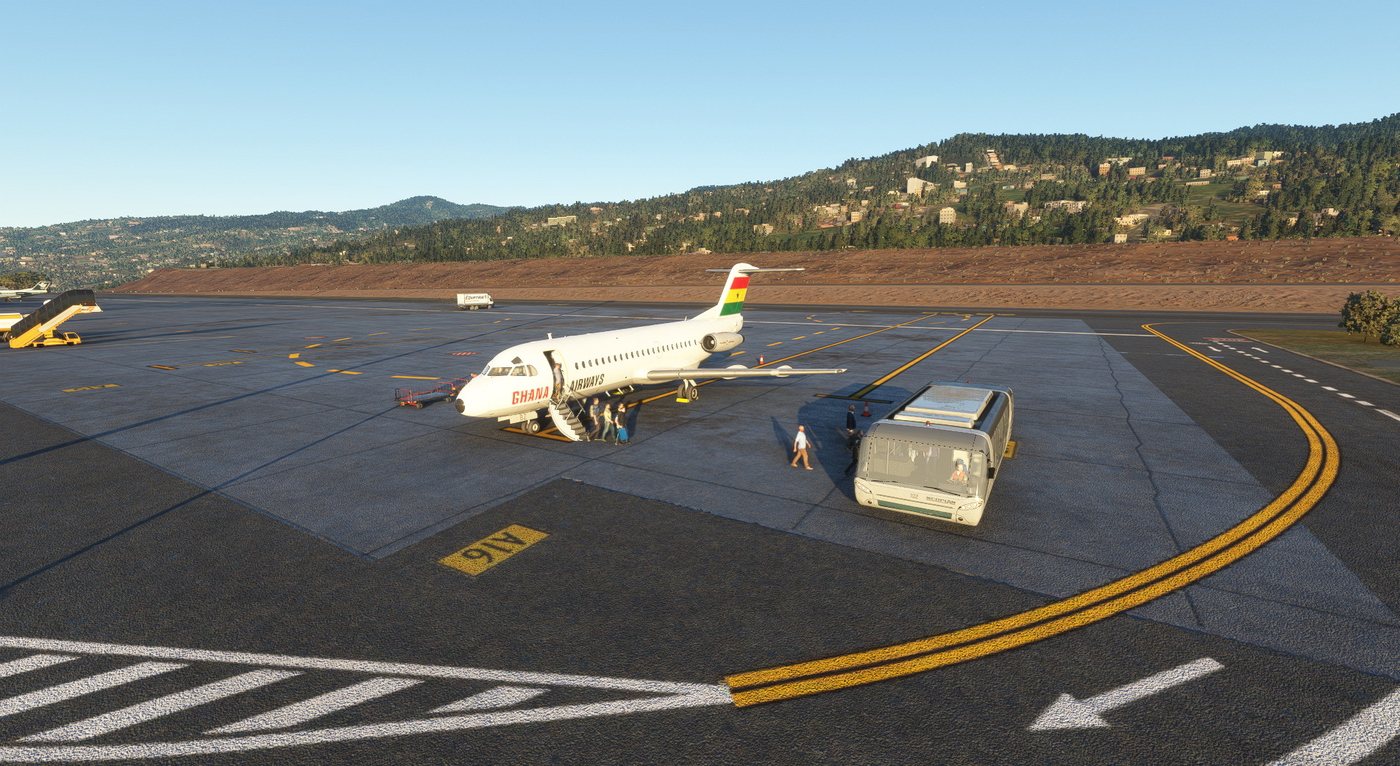 GSX Pro Just Flight F28 1000-4000 Ground Services Aircraft Profiles for ...