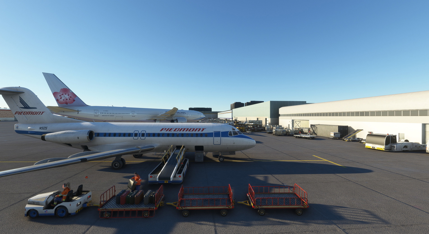 GSX Pro Just Flight F28 1000-4000 Ground Services Aircraft Profiles for ...