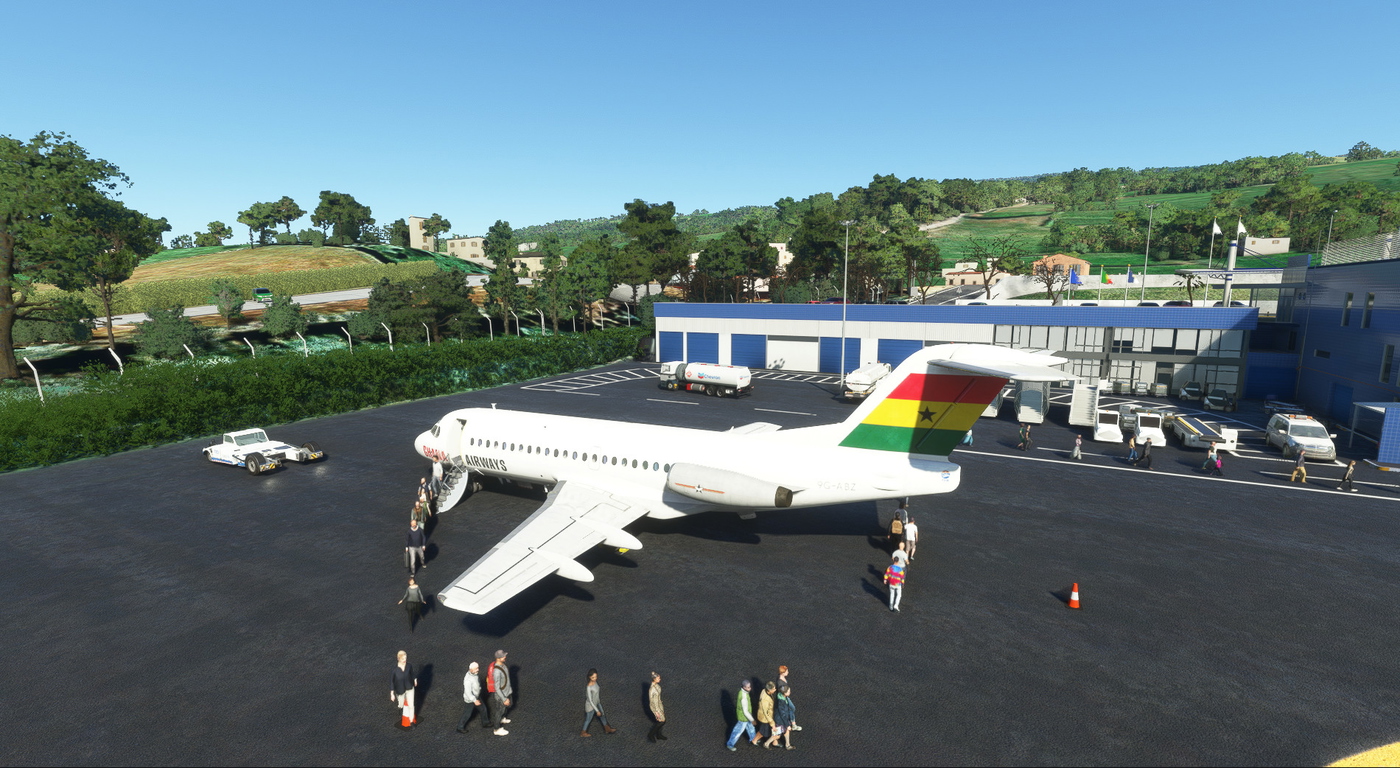 GSX Pro Just Flight F28 1000-4000 Ground Services Aircraft Profiles for ...