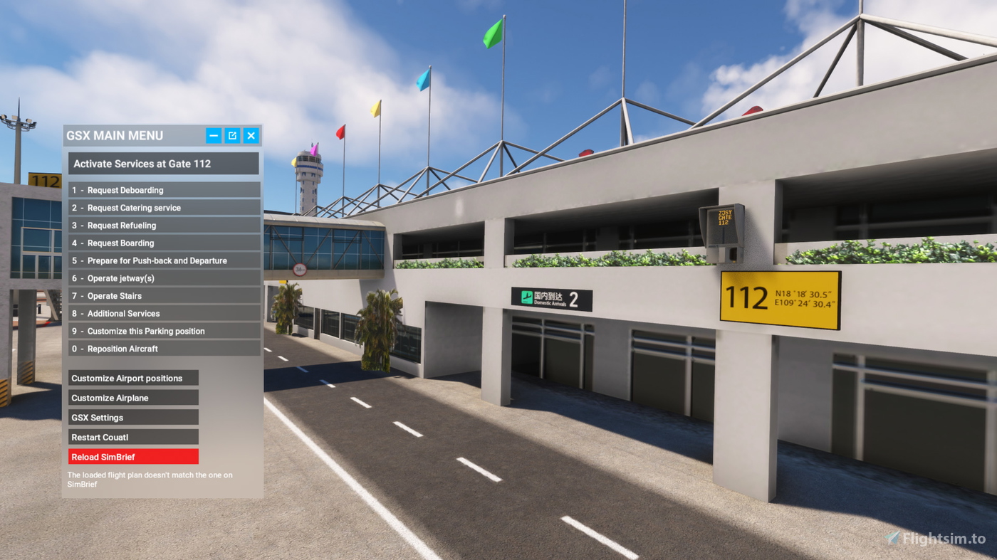 GSX Pro Profile for ZJSY Sanya Phoenix International Airport ...