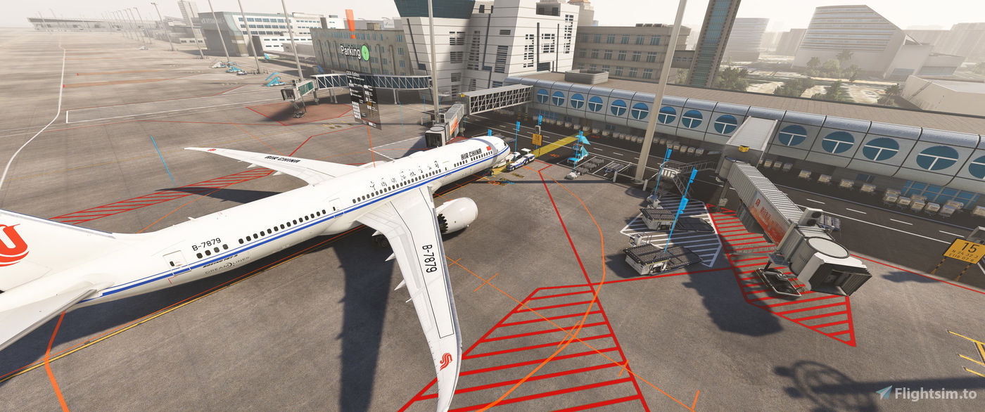 GSX Profile - SamScene3D Xiamen Intl. (ZSAM) for Microsoft Flight ...