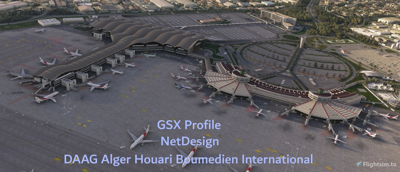 GSX Profile / NetDesign DAAG Alger Houari Boumediene International v2.0 ...