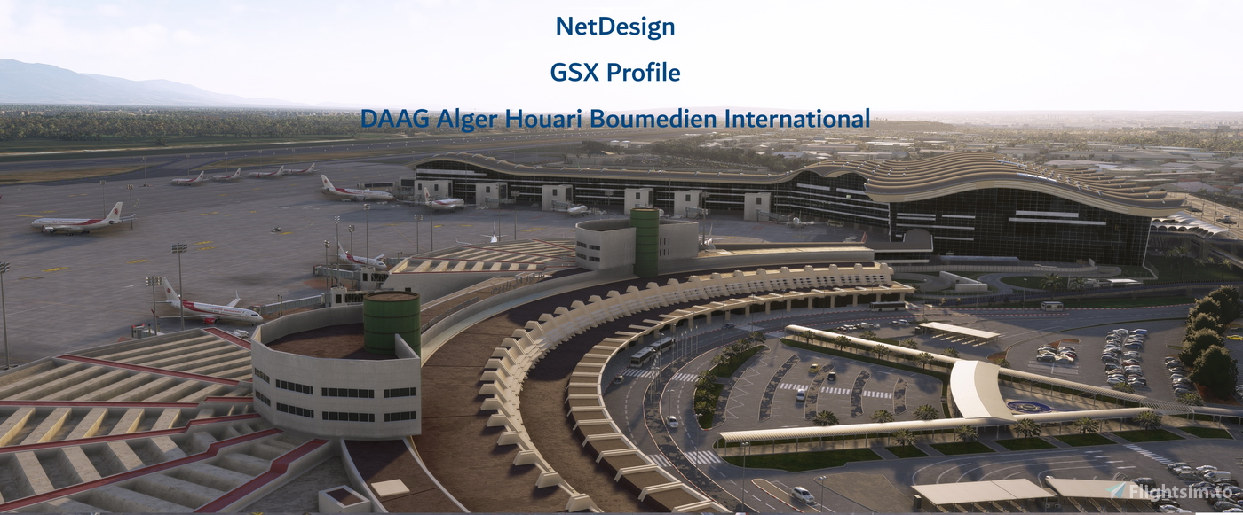 GSX Profile / NetDesign DAAG Alger Houari Boumediene International v2.0 ...
