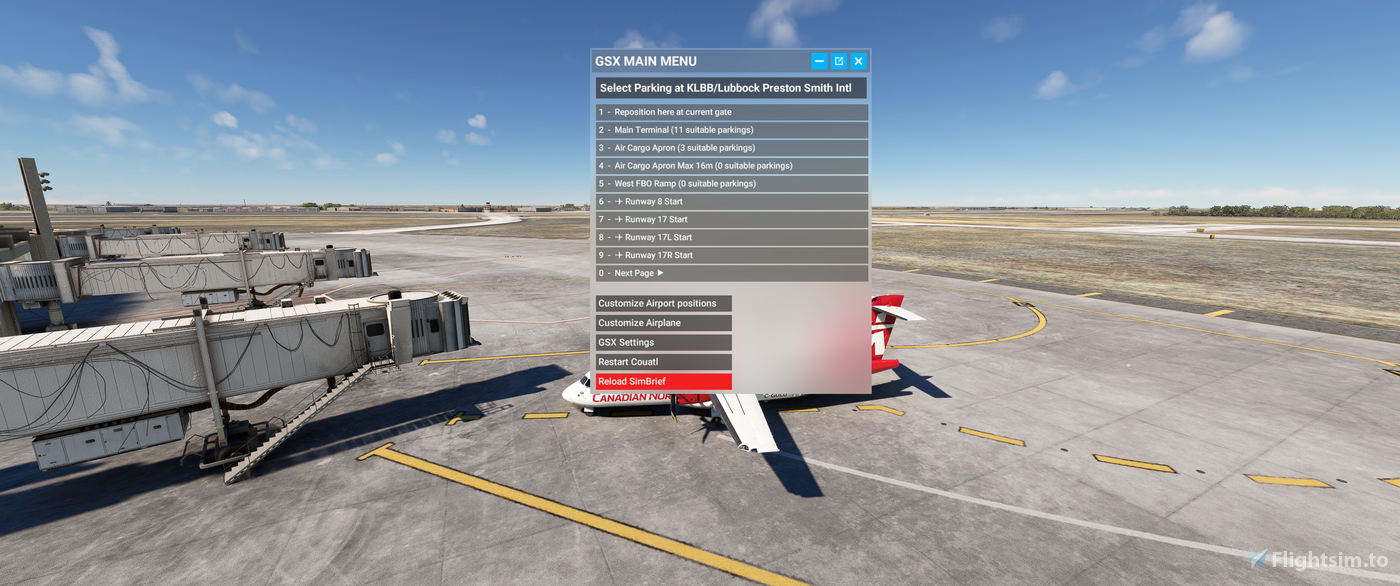 GSX Profile - Fly2High Lubbock Preston Smith International Airport ...