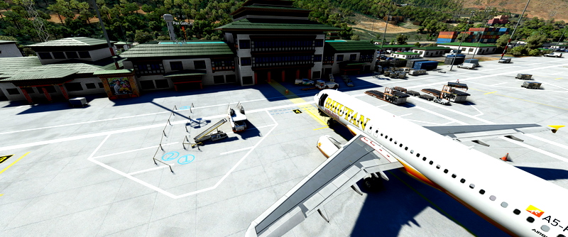 GSX Profile - Asobo Paro Airport (VQPR) for Microsoft Flight Simulator ...