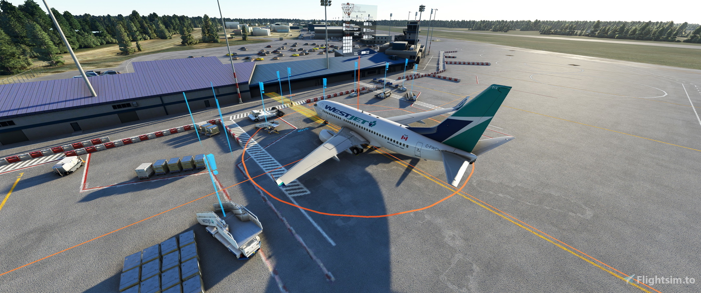 GSX Profile - Project MAX Yellowknife Airport (CYZF) for Microsoft Flight Simulator | MSFS