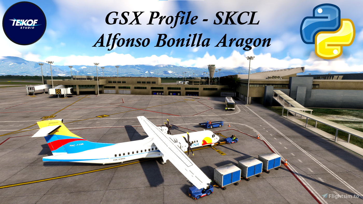GSX Profile - SKCL Cali Alfonso Bonilla Aragon International Airport (TEIKOF Studio) for ...
