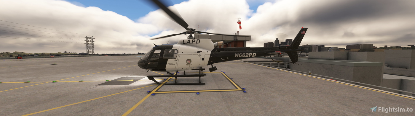 H125 LAPD Pack for Microsoft Flight Simulator | MSFS