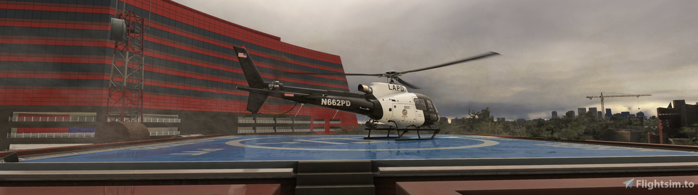 H125 LAPD Pack for Microsoft Flight Simulator | MSFS