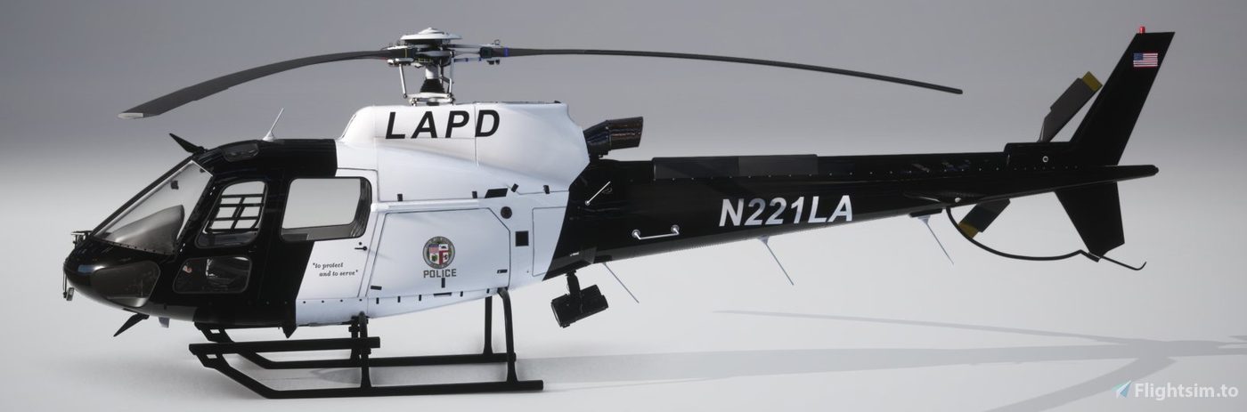 H125 LAPD Pack for Microsoft Flight Simulator | MSFS