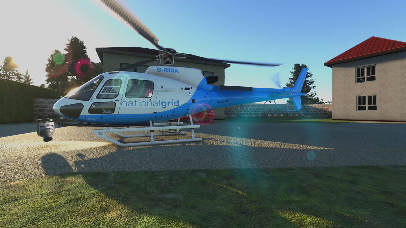 H125 National Grid G-RIDA for Microsoft Flight Simulator | MSFS