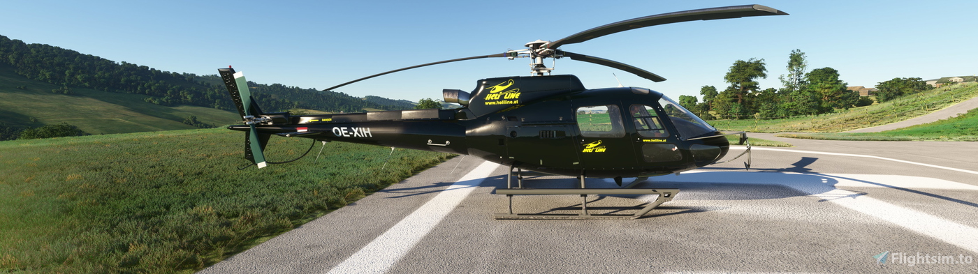H125 OE-XIH Heli Line for Microsoft Flight Simulator | MSFS