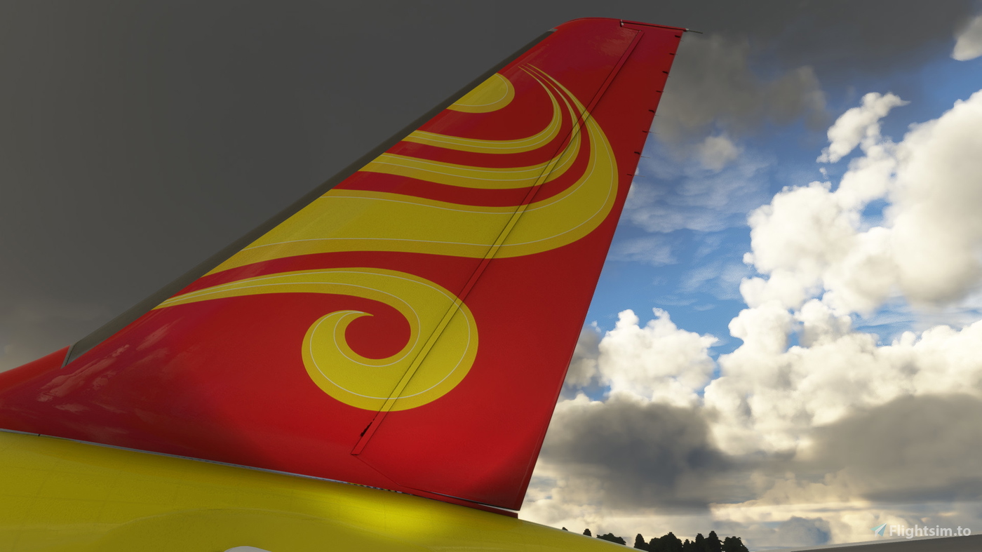 Hainan 'Yellow' Pack | B787-9 | B-7302 | Horizon Simulations 对于 ...