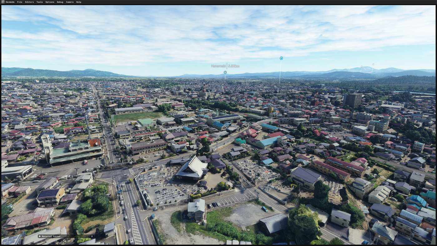 Hanamaki City, Japan for Microsoft Flight Simulator | MSFS
