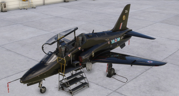 Hawk T1 - ENHANCED WEATHERED - RAF 100th for Microsoft Flight Simulator ...