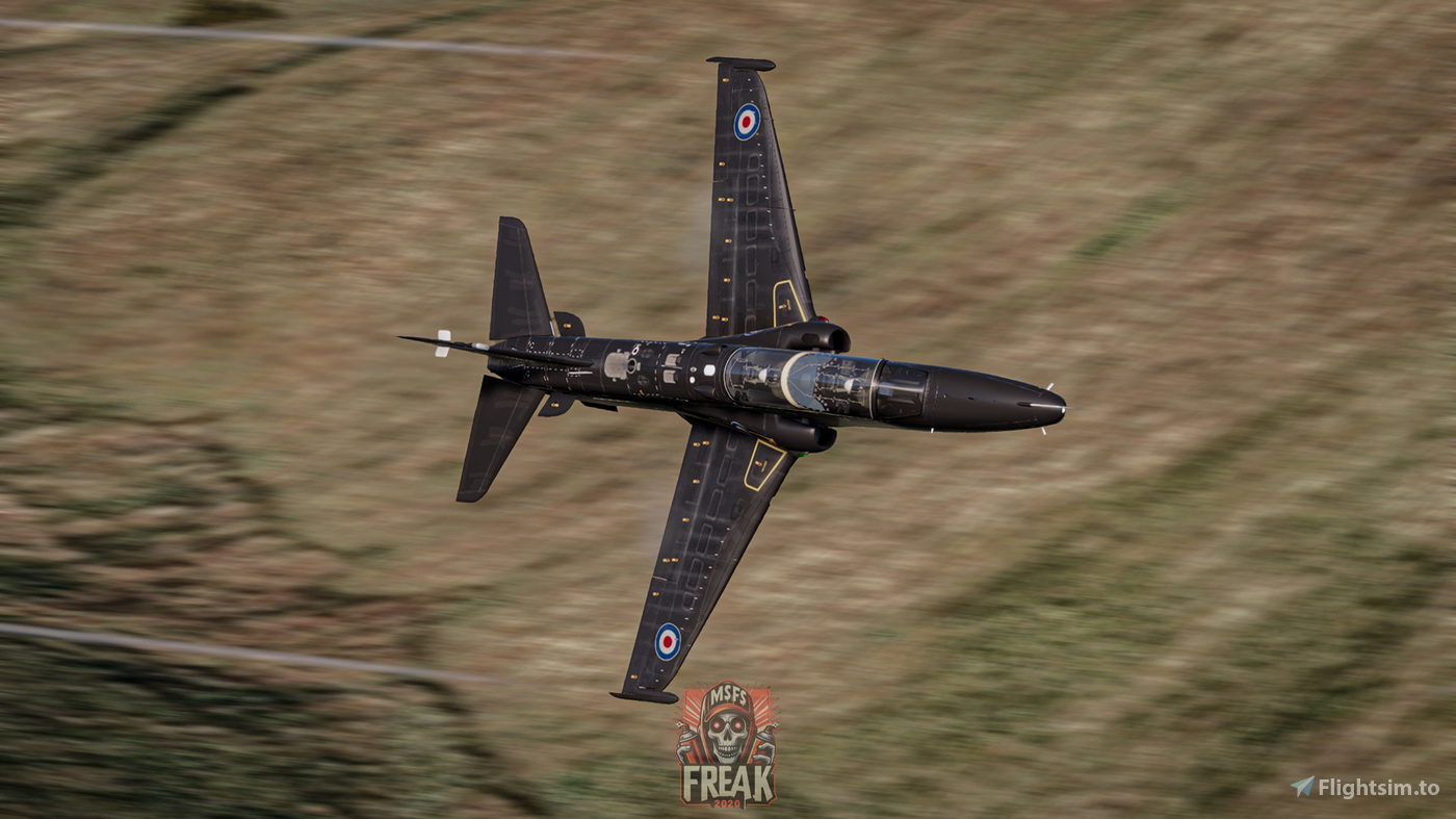 HAWK T2 - ENHANCED REALISM - RAF '4sqn' for Microsoft Flight Simulator | MSFS