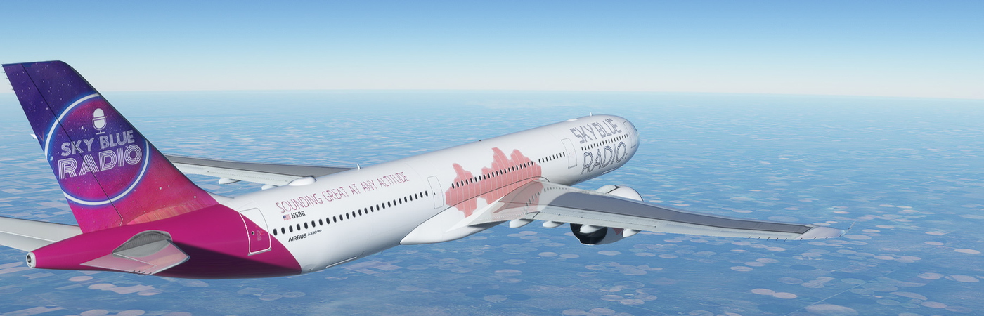 Headwind Simulations A339 Neo Sky Blue Radio Livery for Microsoft ...