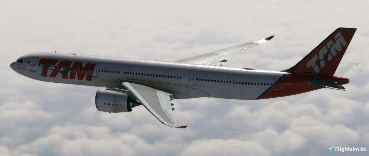 Headwind Simulations A339 TAM Linhas Aéreas for Microsoft Flight ...