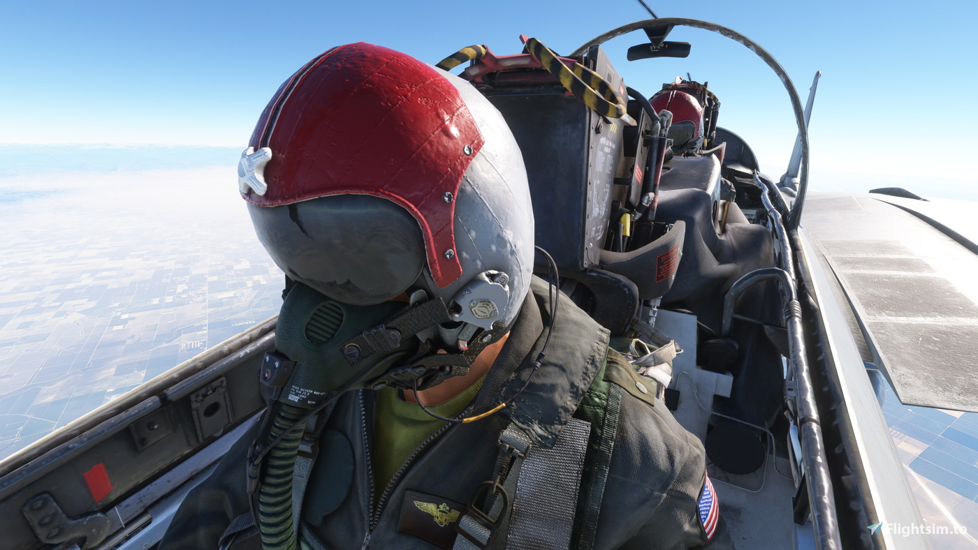HeatBlur/IndiaFoxtEcho F-14A USAF 对于 Microsoft Flight Simulator | MSFS