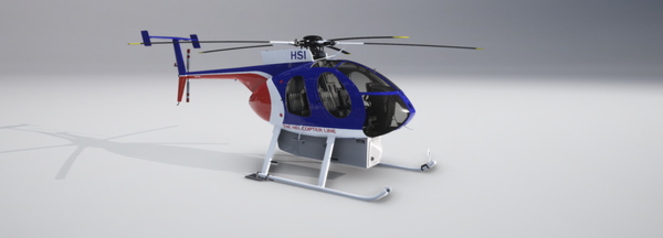 Helicopter Line ZK-HSI for Microsoft Flight Simulator | MSFS