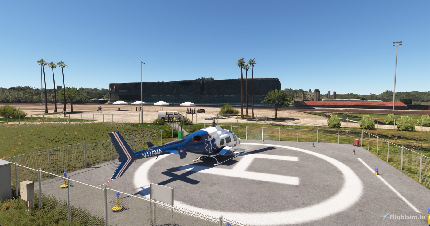Helicopter Services for Brackett Field for Microsoft Flight Simulator ...