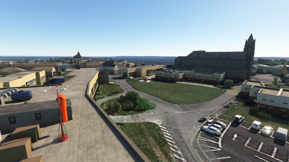 Helipad Centre Hospitalier Laon for Microsoft Flight Simulator | MSFS