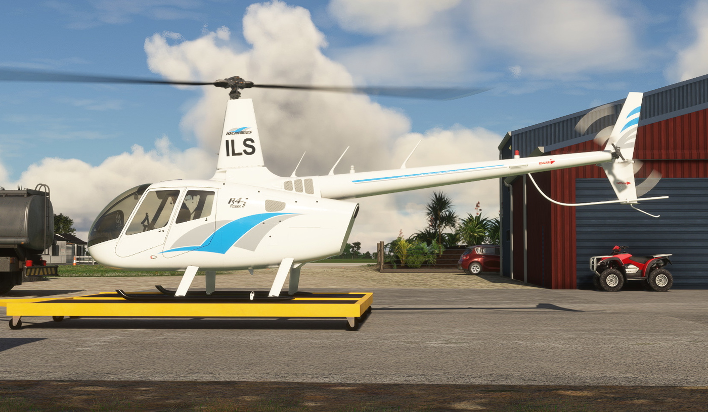 HeliWorks Queenstown ZK-ILS | CowanSim Robinson R66 Turbine [4K] for ...