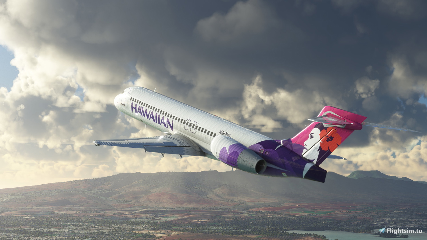 Hawaiian (2001 Colors) - CS 717 for Microsoft Flight Simulator | MSFS